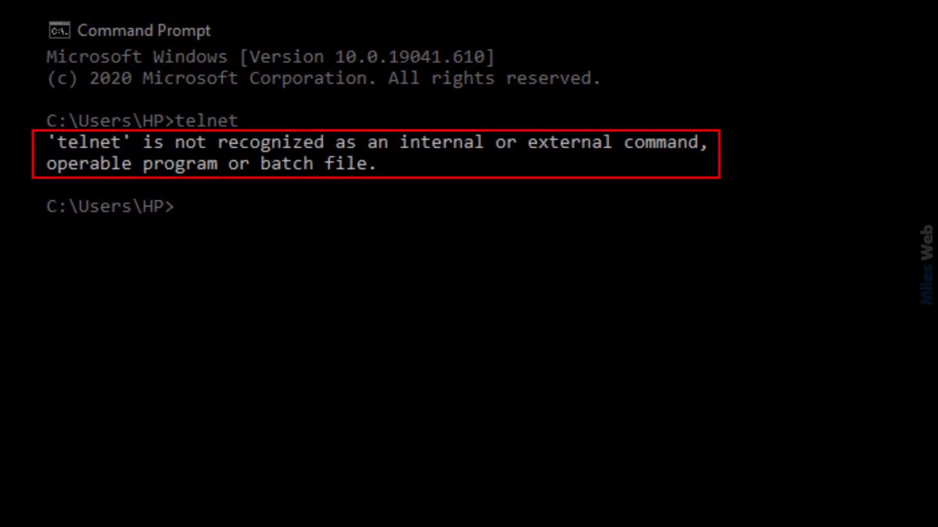 How To Install Telnet In Windows 10 Operating System HostingSewa Blog